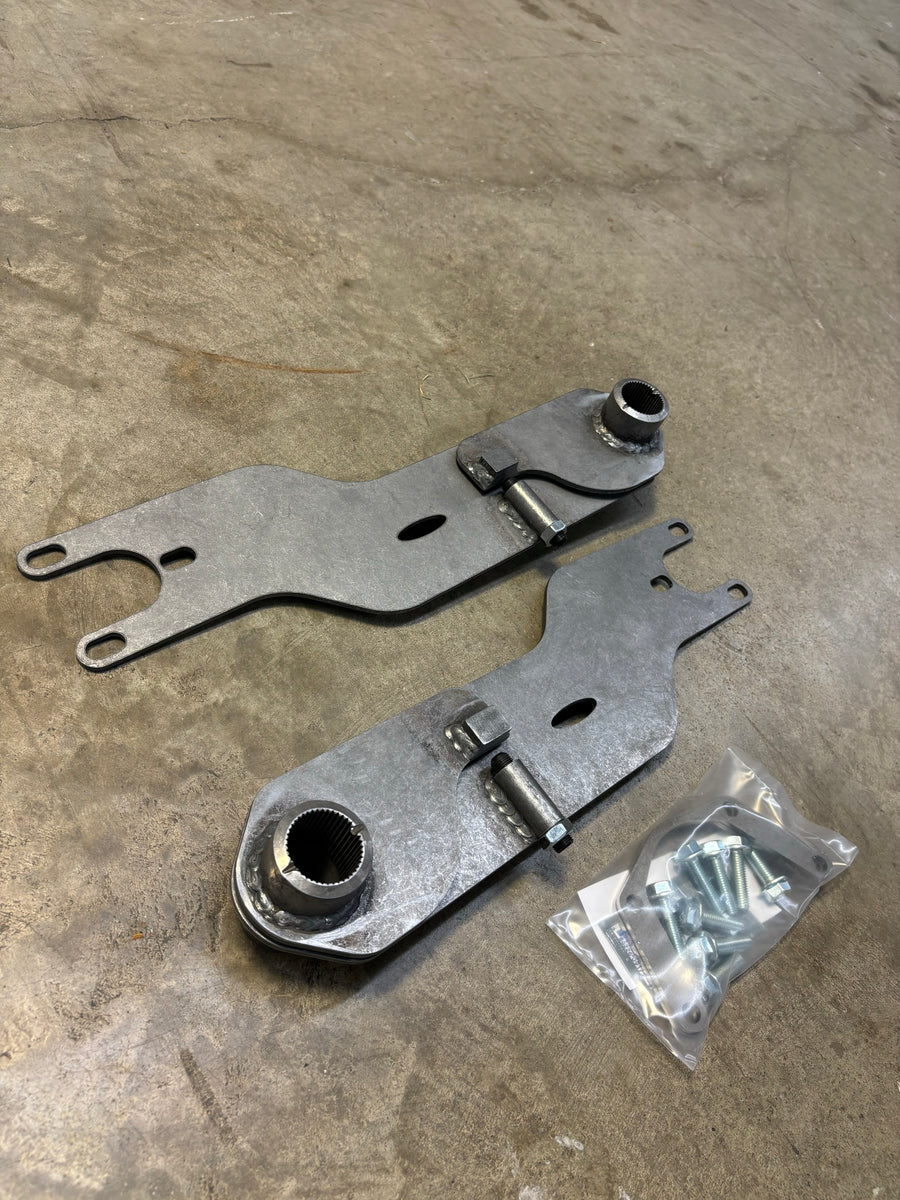 Type E 2" Drop Adjustable Spring Plates. NO CORE | Type E Motorsports