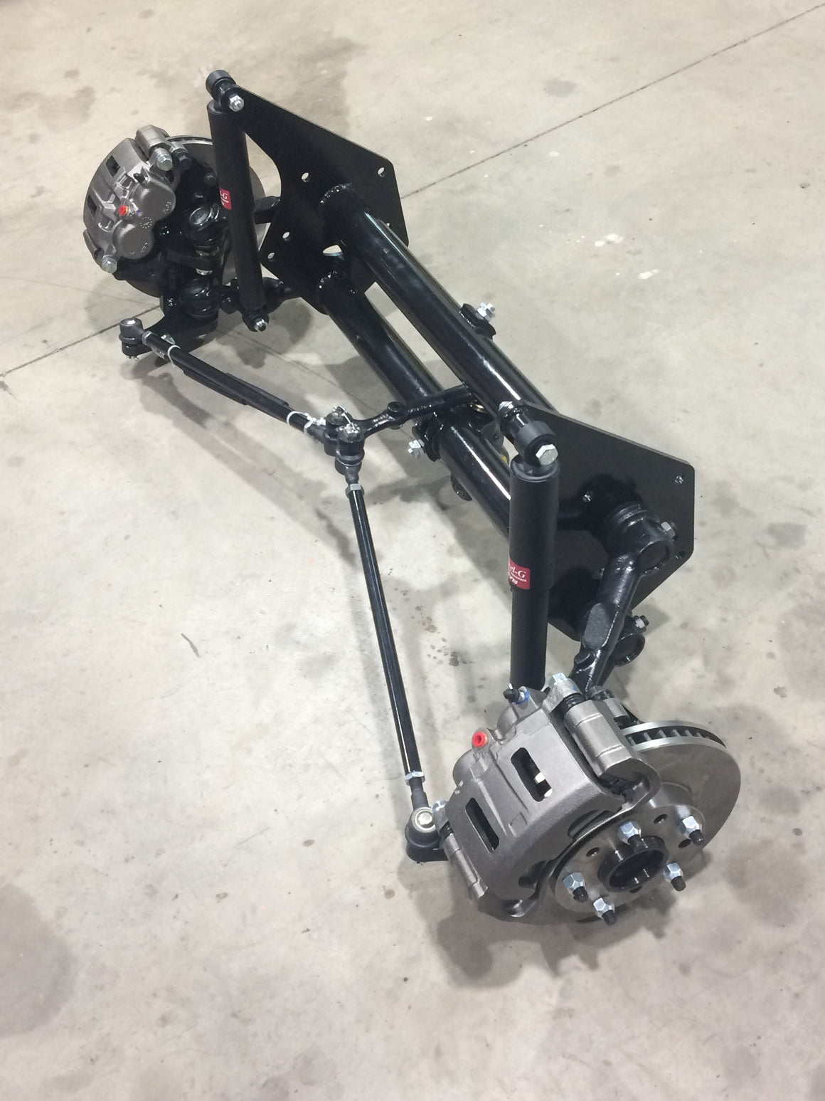 Type E EZ-Ride Hybrid Spindle/Beam setup. Complete rotor to rotor. 1955 ...